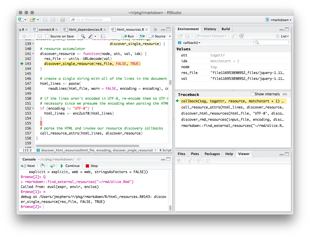 Debugging With The RStudio IDE Posit Support