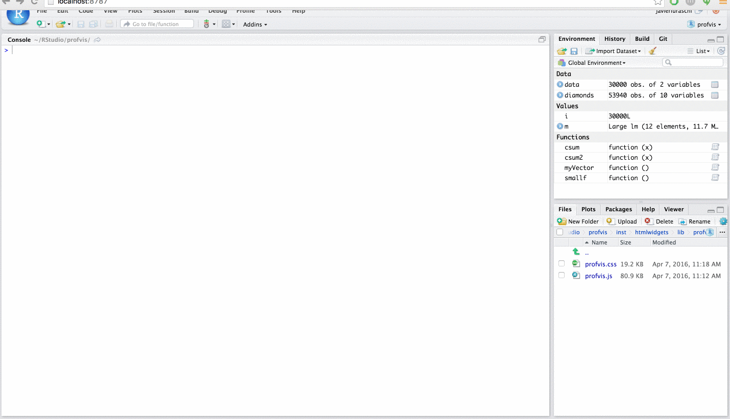 Profiling R Code With The RStudio IDE Posit Support